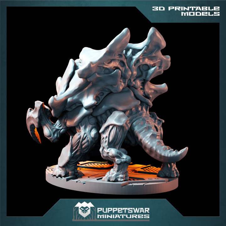 3D Printable Big Brain / Poison Bug by Puppetswar Miniatures