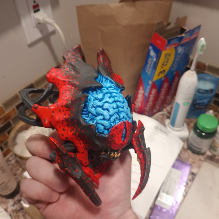 3D Print of Big Brain / Poison Bug by joshuairwin1