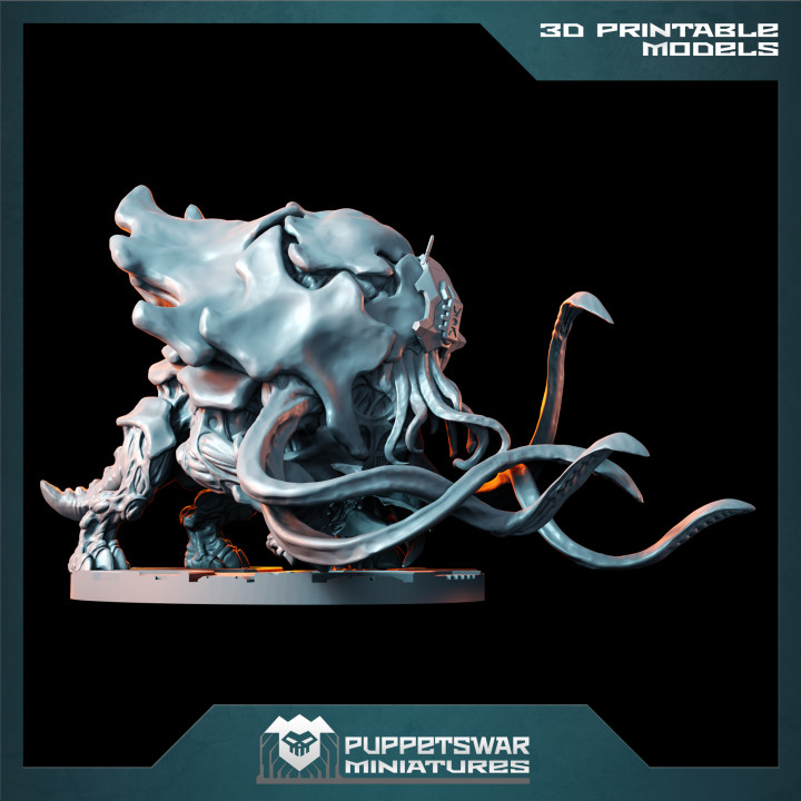 3D Printable Big Brain / Poison Bug by Puppetswar Miniatures