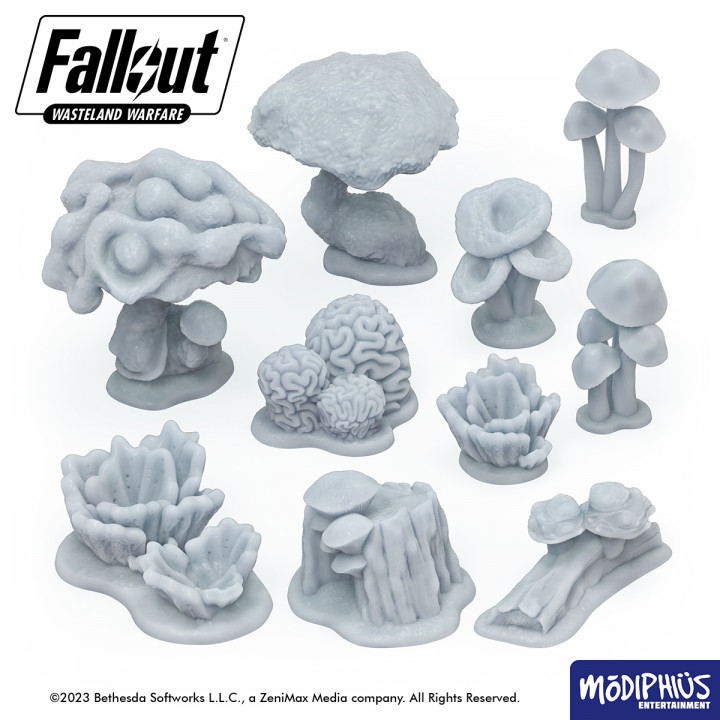 3D Printable Fallout: Wasteland Warfare - Print at Home - Basing ...