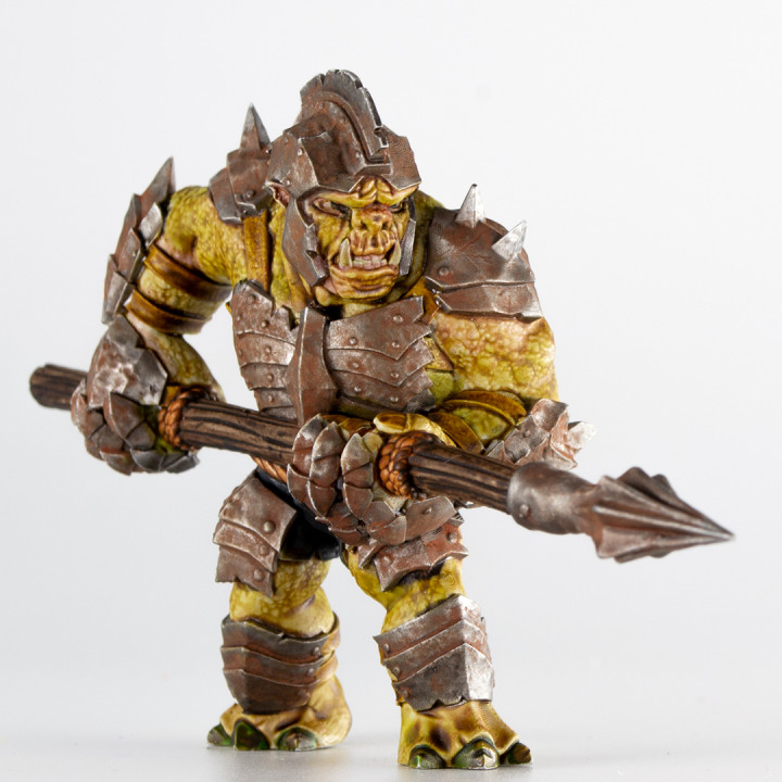 3D Print of War Troll C - Presupported by AmeraLabs