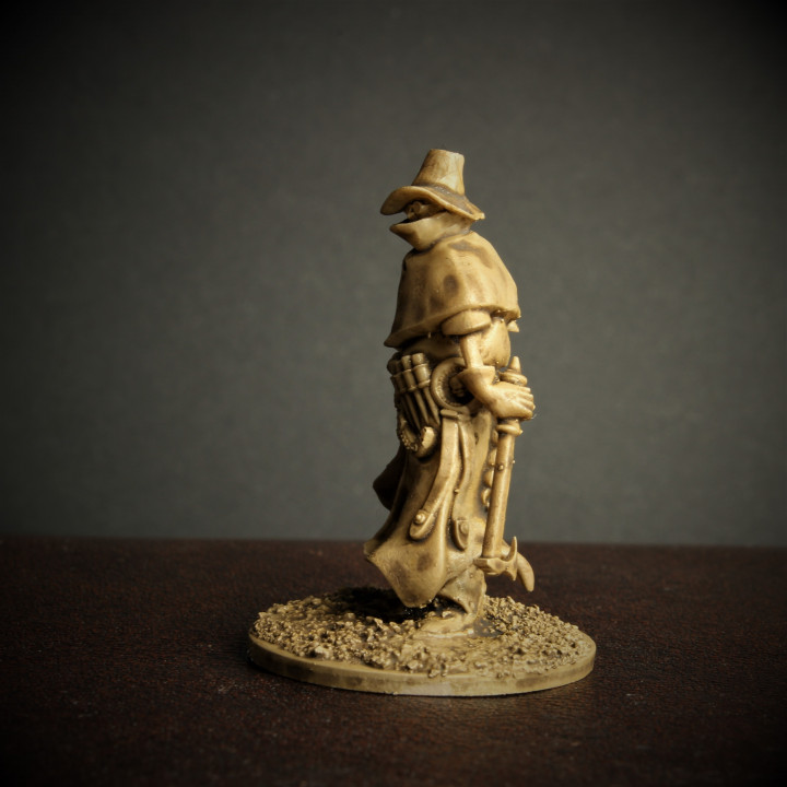 3D Printable Henricus Veteran Hunter by Knucklebones Miniatures