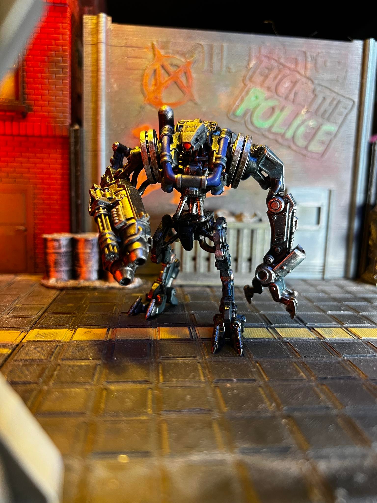 3D Printable PSYCHO KILLER MACHINE NEURO HACKED FKMSA PROTOTYPE BATTLE ...