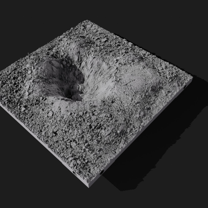 3D Printable 3D Printable Trench Terrain| 6" x 6" Tiles | STL Files ...