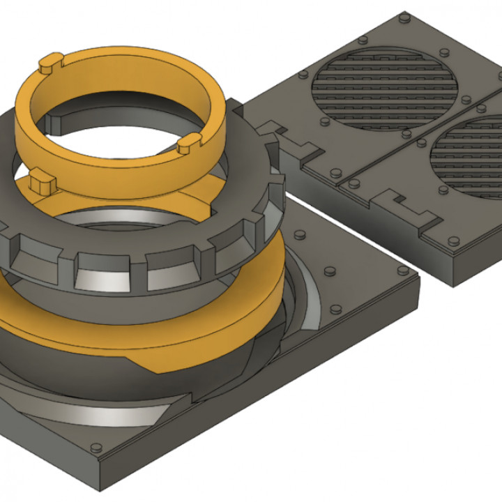 3D Printable Extra Leopard Turrets: 3D Printable for 28mm Wargames by ...