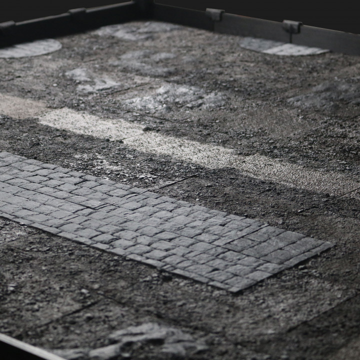 3D Printable 3D Printable Ground Terrain | STL Files | 6" x 6" Tiles ...