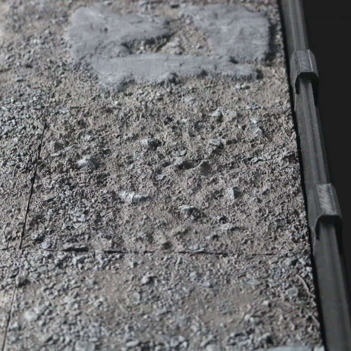 3D Printable 3D Printable Ground Terrain | STL Files | 6" x 6" Tiles ...