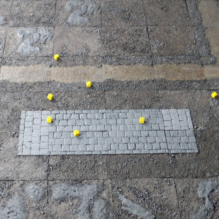 3D Printable 3D Printable Ground Terrain | STL Files | 6" x 6" Tiles ...