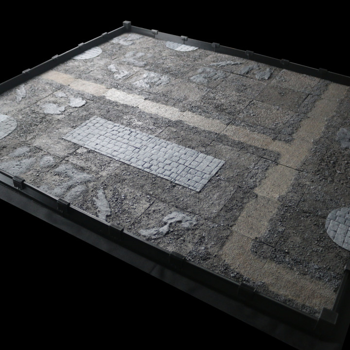 3D Printable 3D Printable Ground Terrain | STL Files | 6" x 6" Tiles ...