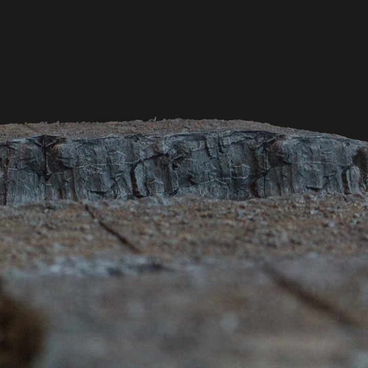 3D Printable 3D Printable Multi Level Cliff Terrain | 6" x 6" Tiles ...