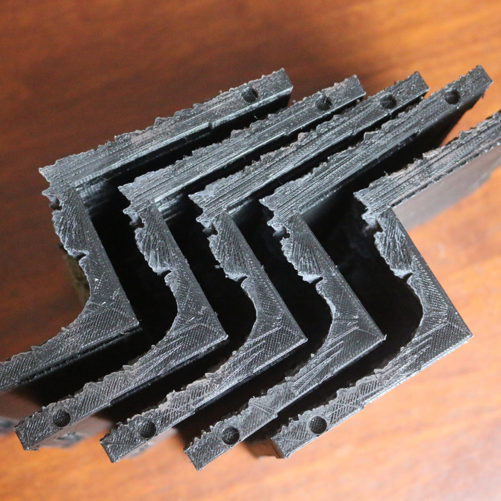 3D Printable 3D Printable Multi Level Cliff Terrain | 6" x 6" Tiles ...