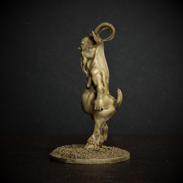 3D Printable Faun by Knucklebones Miniatures