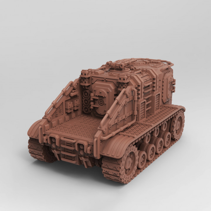 3D Printable Heavy Crawler by Tesseract Tomb