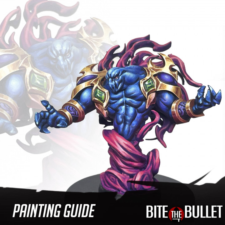 3D Printable [PDF Only] (Painting Guide) Void Elemental by Bite the Bullet