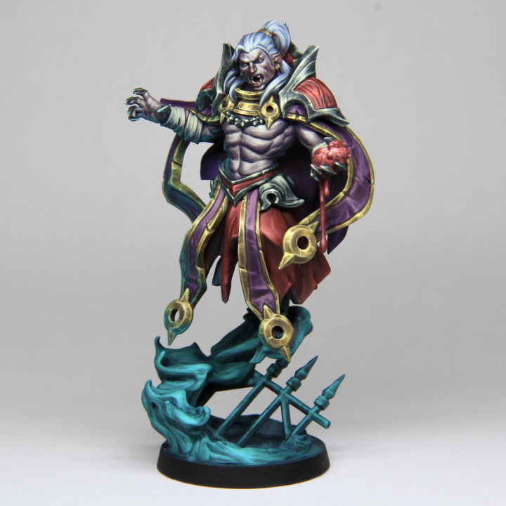 3D Printable [PDF Only] (Painting Guide) Julius, the Vampire Warlock by ...