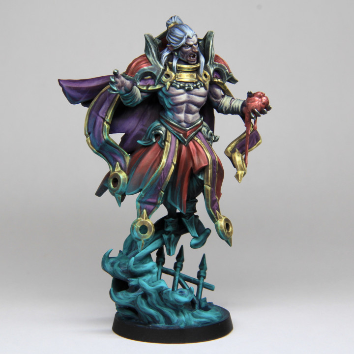 3D Printable [PDF Only] (Painting Guide) Julius, the Vampire Warlock by ...