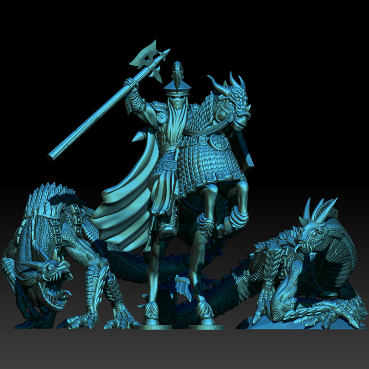 3D Printable KZKMINIS - Golden Horde - Kunari, General of the East by ...