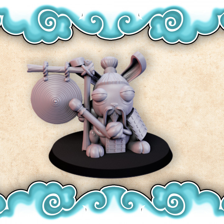 3D Printable The year of the rabbit full team by Crosslances