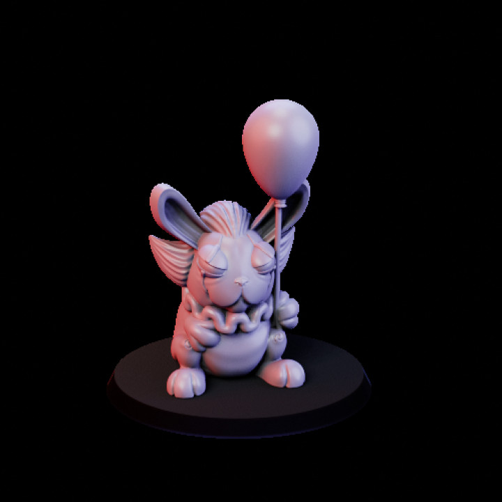 3D Printable Rabbit character pack by Crosslances