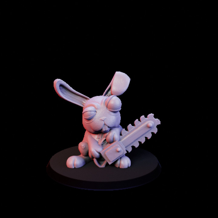 3D Printable Rabbit character pack by Crosslances