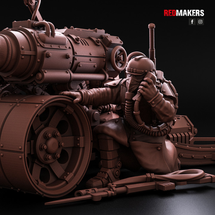 3D Printable Field Gun and Heavy Laser Cannon - Death Division - Field ...