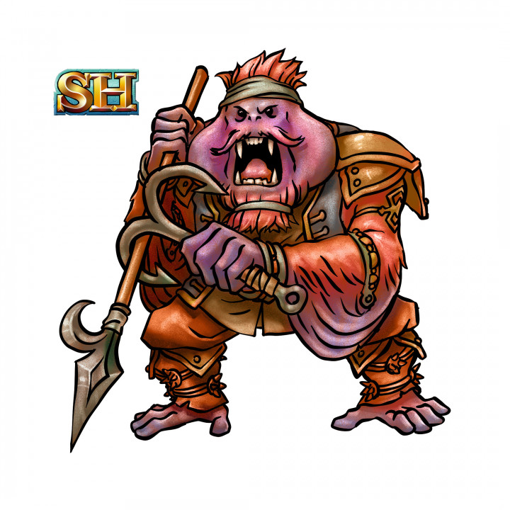 3D Printable Hadozee Monk [pre-supported] by Stonehaven Miniatures