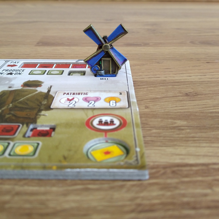 3D Printable Scythe Upgrade buildings for All 9 factions - including ...