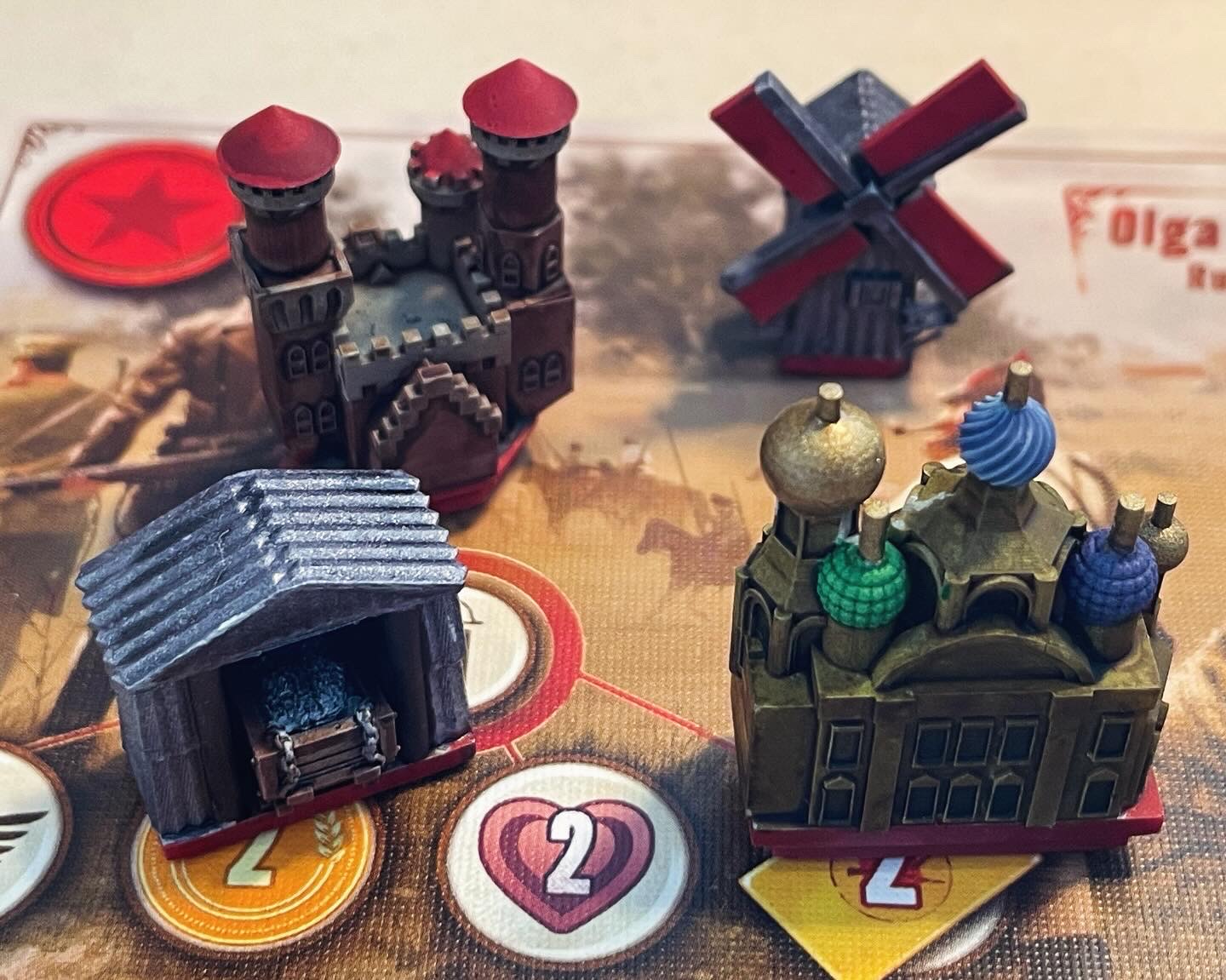3D Printable Scythe Upgrade buildings for All 9 factions - including ...