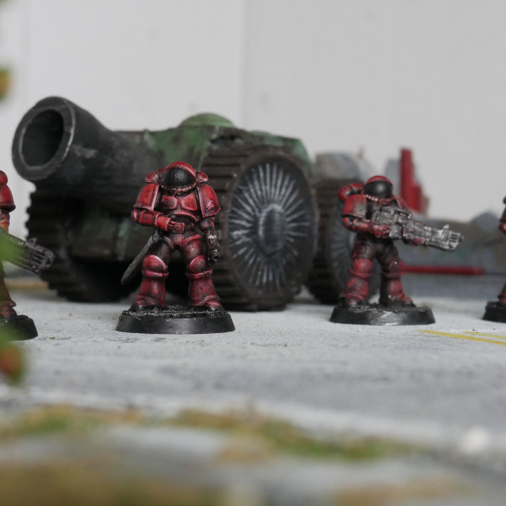 3D Printable Orc Tank / Scrap Cannon - Ideal for Warhammer 40K ...