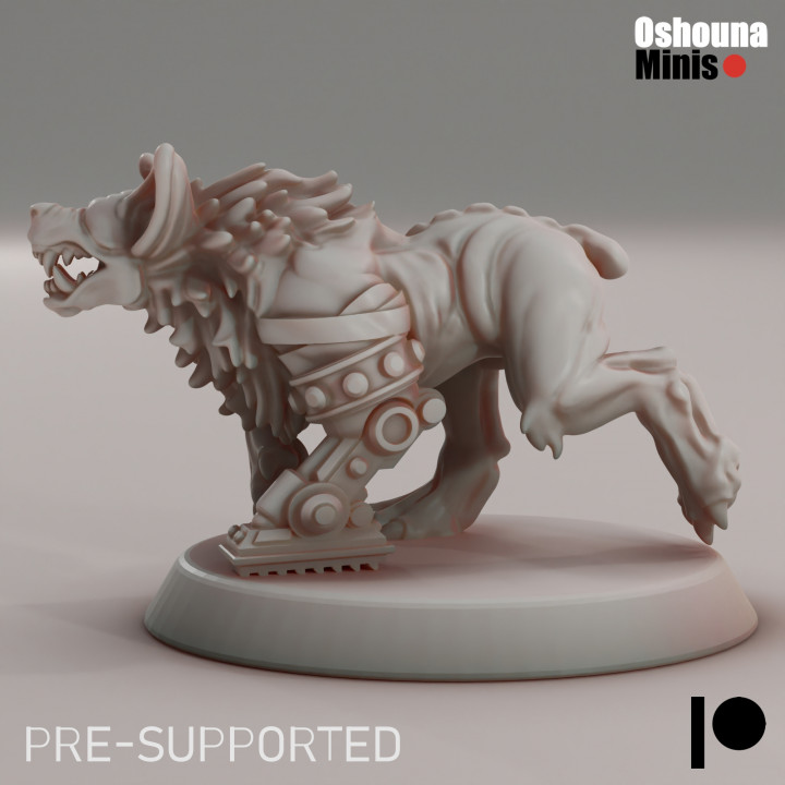 3D Printable Echo Hounds by Oshounaminis