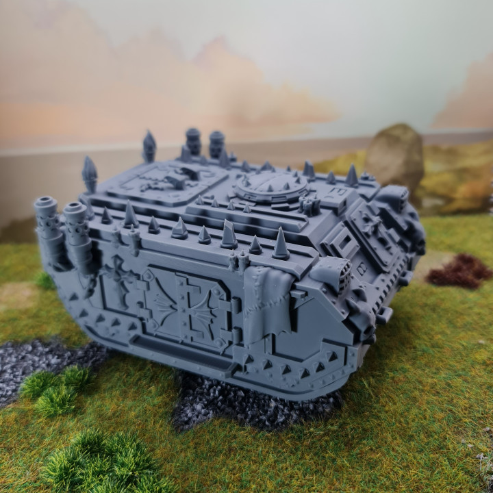 3D Print of Midnight Sovereigns Midnight Hearse, Surrogate Miniatures ...