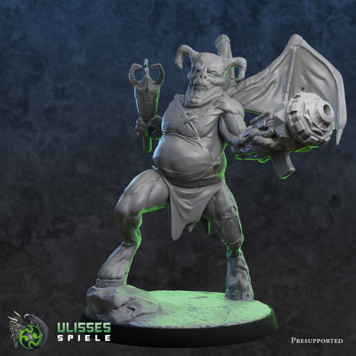 3D Printable Legacy - Torg Eternity - High Lord Kranod by Ulisses Spiele