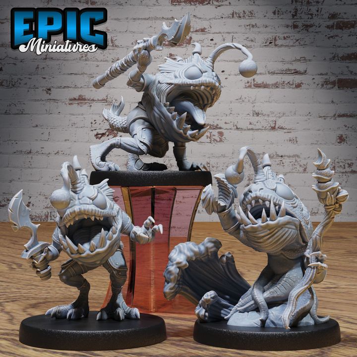 3D Printable Aquatic Journey Set / Ocean & Sea Encounter / Water ...