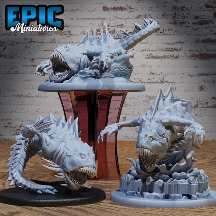 3D Printable Aquatic Journey Set / Ocean & Sea Encounter / Water ...