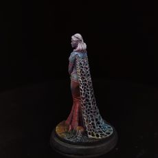 3D Printable Drow girl Anneir 32mm and 75mm pre-supported + dnd 5e ...