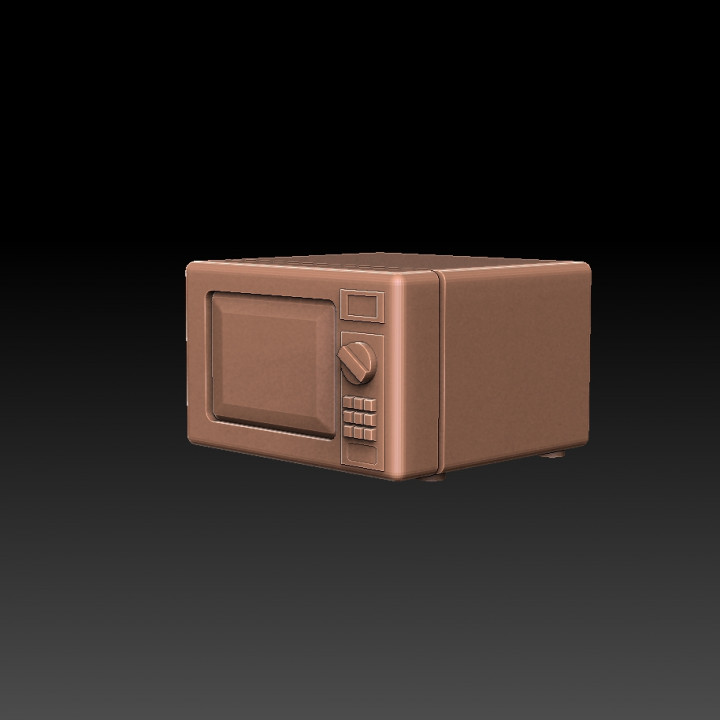 3D Printable Tabletop Kitchen Set by Sharedog Miniatures