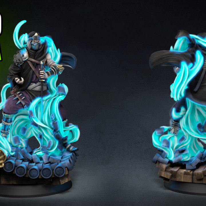 3D Printable BUNDLE#08 - ONI DOJO by Necropunks Miniatures