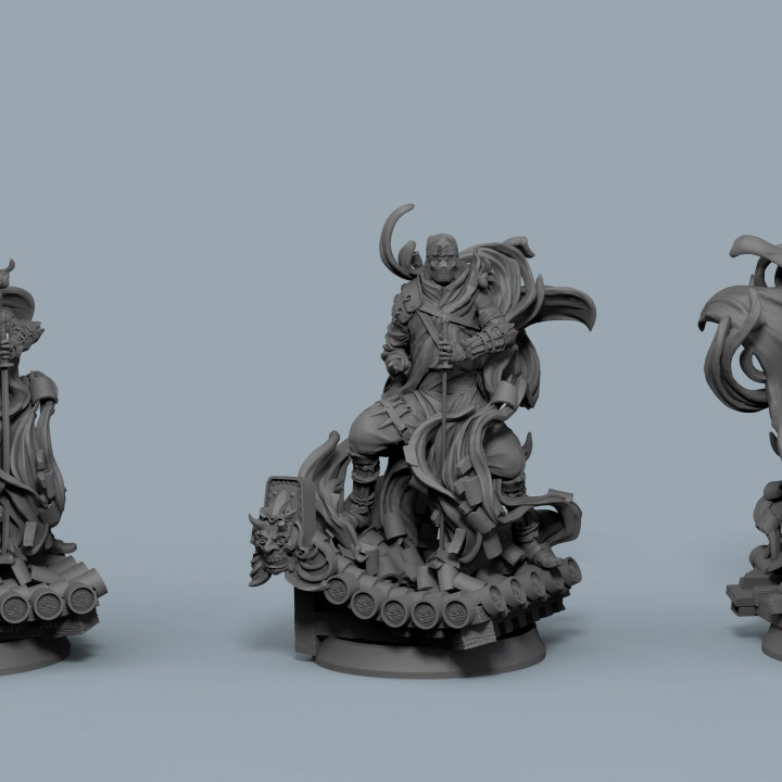 3D Printable BUNDLE#08 - ONI DOJO by Necropunks Miniatures
