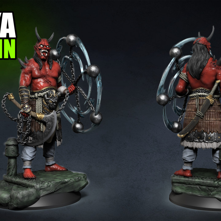 3D Printable CHARACTERS SET - ONI DOJO by Necropunks Miniatures