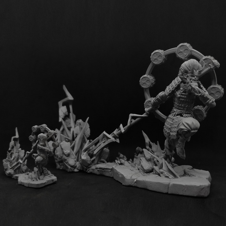 3D Printable CHARACTERS SET - ONI DOJO by Necropunks Miniatures
