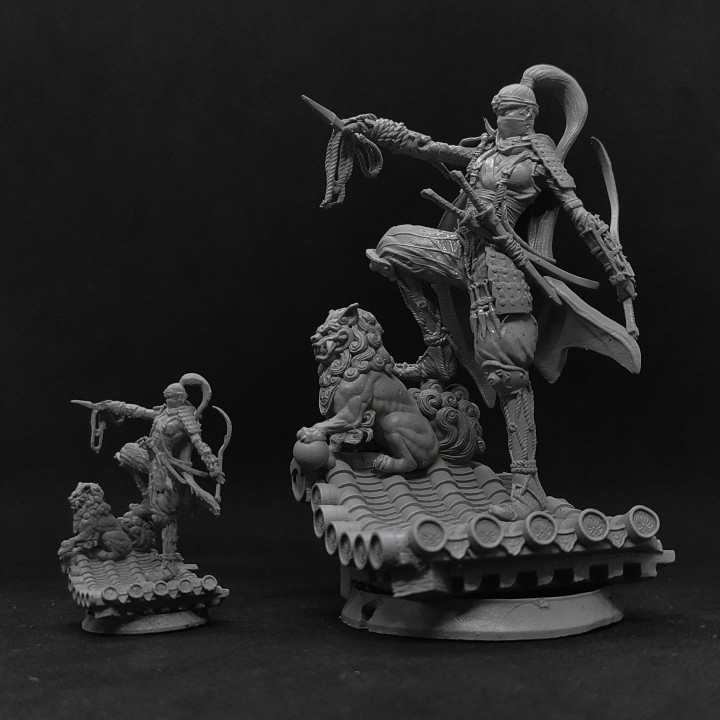 3D Printable CHARACTERS SET - ONI DOJO by Necropunks Miniatures