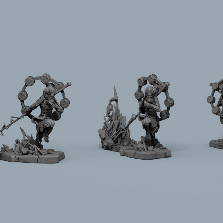 3D Printable CHARACTERS SET - ONI BROTHERS - RAIJIN E FUJIN by ...