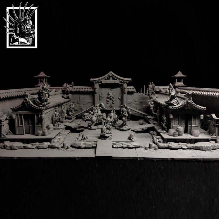 3D Printable COMMERCIAL LICENSE - BUNDLE#8 - ONI DOJO by Necropunks ...