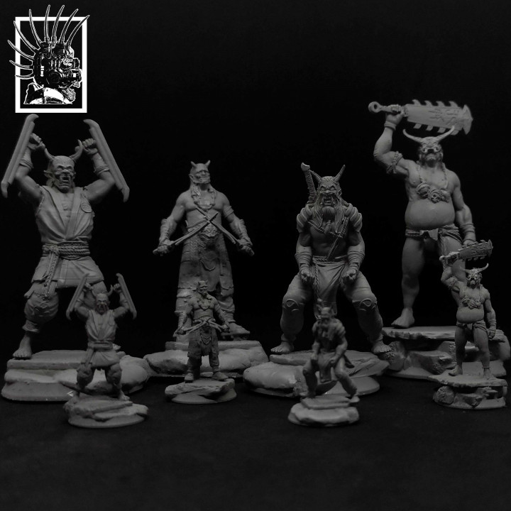 3D Printable COMMERCIAL LICENSE - BUNDLE#8 - ONI DOJO by Necropunks ...