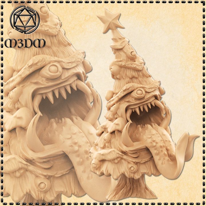 3D Printable Christmas Tree Mimic Set by M3DM