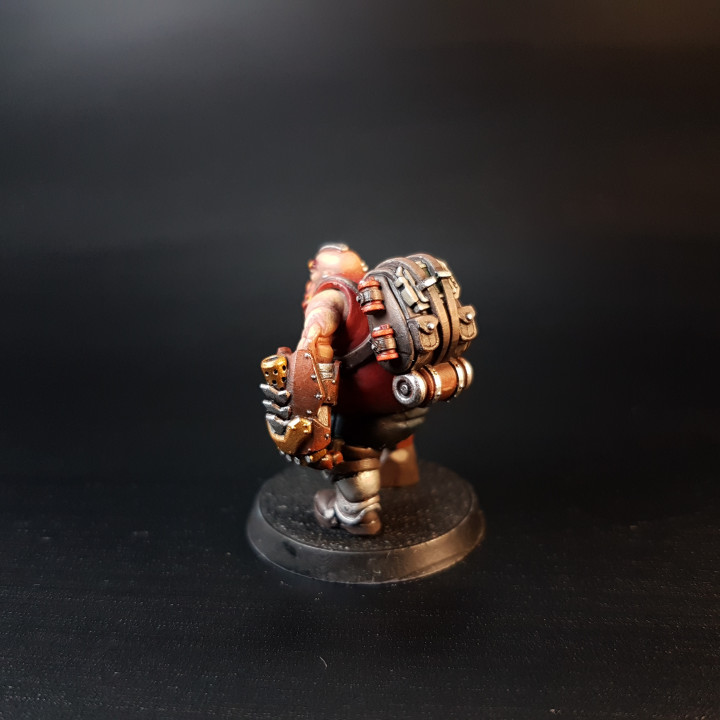 3D Printable Sci-Fi Dwarves - Vanguard Pack 1 by DropMiniz