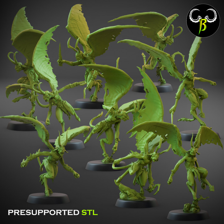 3D Printable Fallen Beasts Bestial Hunters by ClayBeastCreation