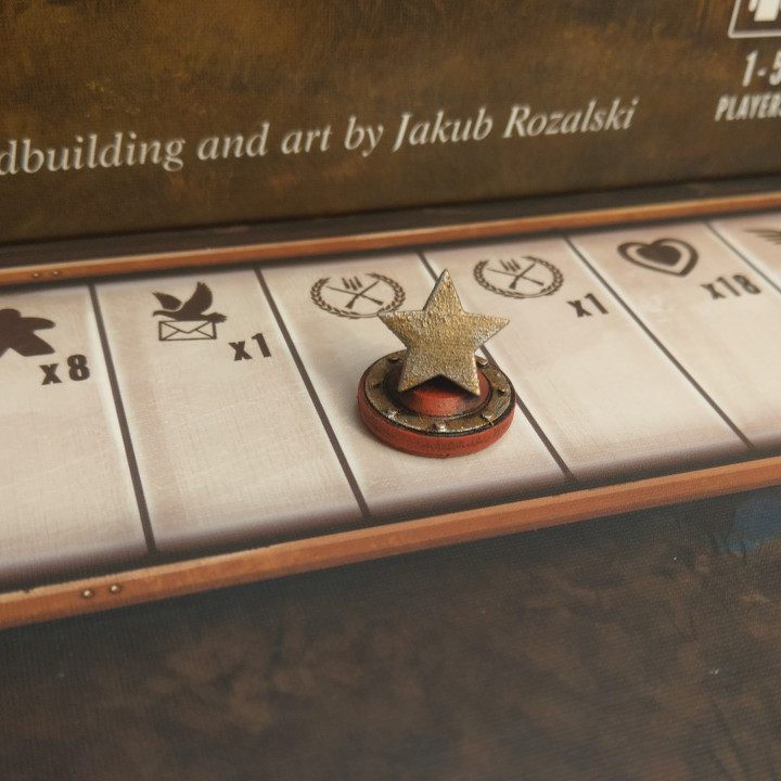 3D Printable Universal Tokens - Scythe Board Game Set by Andy at ...