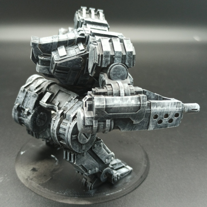 3D Printable Heavy Mech "Orc" by Filamentio