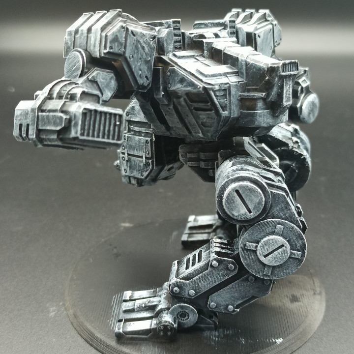 3D Printable Heavy Mech "Orc" by Filamentio